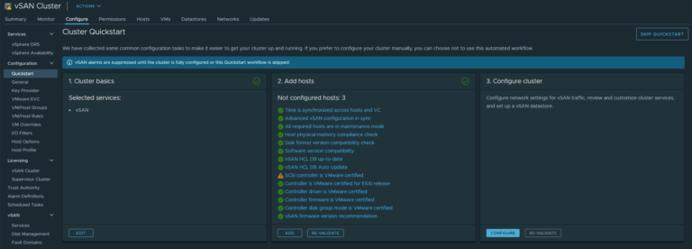 How To Configure Vmware Vsan And Vmotion With Nested Esxi Hosts Faatech